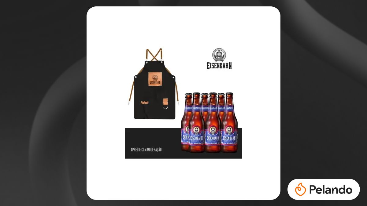 Por R$ 13,80: Kit Eisenbahn (vários tipos) 6unid + Avental Customizado ...
