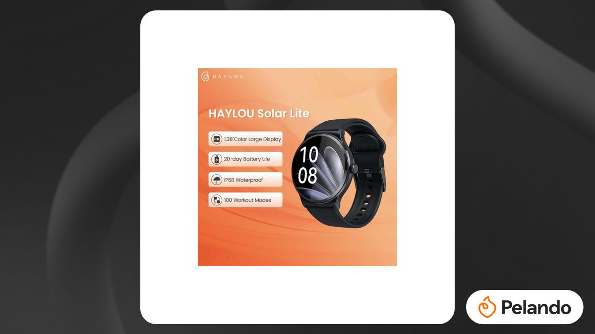 Por R$ 118: HAYLOU Solar Lite Smart Watch | Pelando
