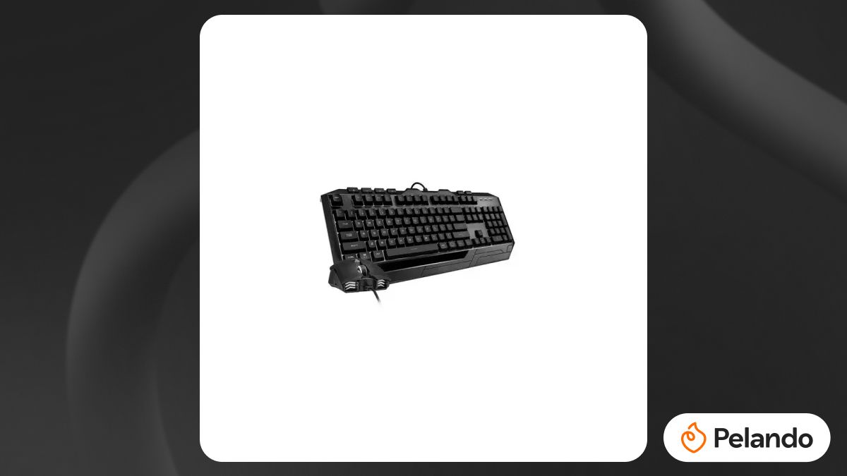 Por R$ 180: Kit Gamer Cooler Master Teclado de Membrana USB e Mouse ...