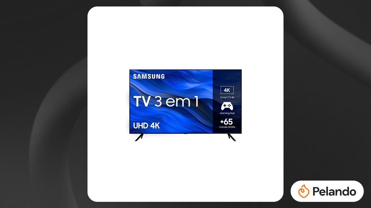 Por R$ 3.239: Samsung Smart TV 65 polegadas UHD 4K 65CU7700 Processador ...