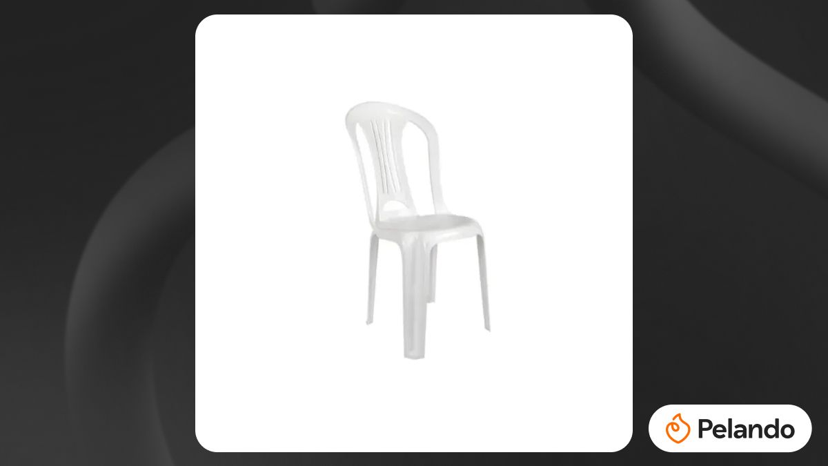 Por R$ 39,00: Cadeira Bistro Branco Mor | Pelando