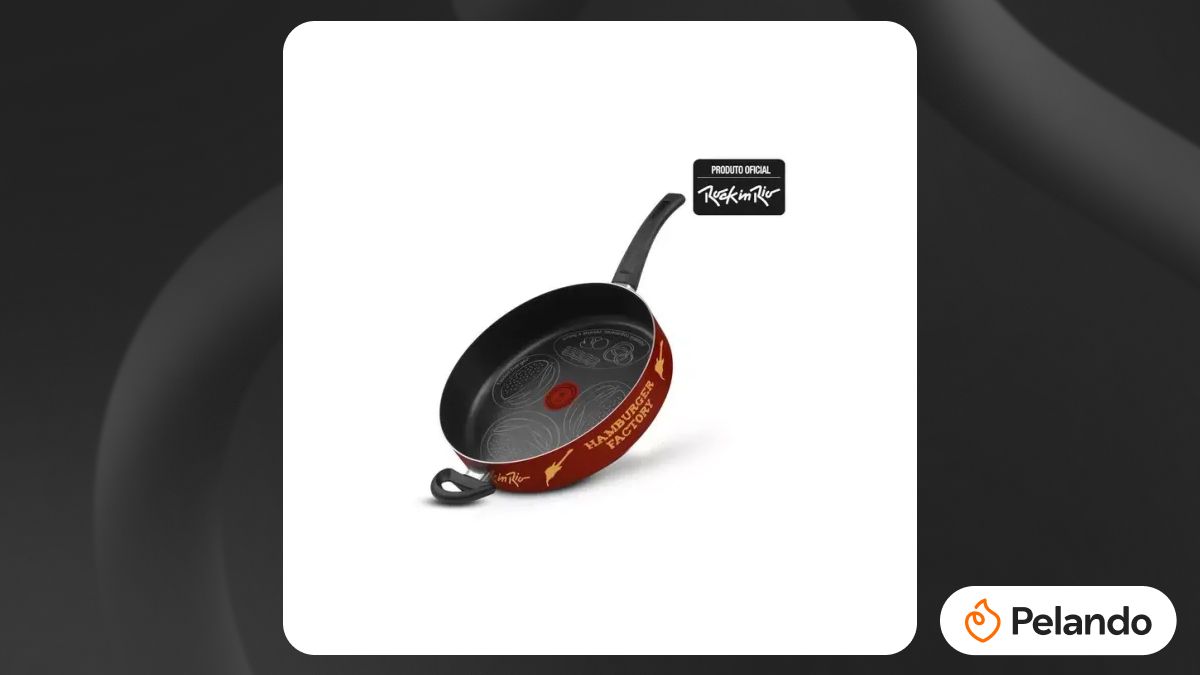 Por R$ 79,99: Kit Hamburguer Factory Rochedo Rock In Rio | Pelando