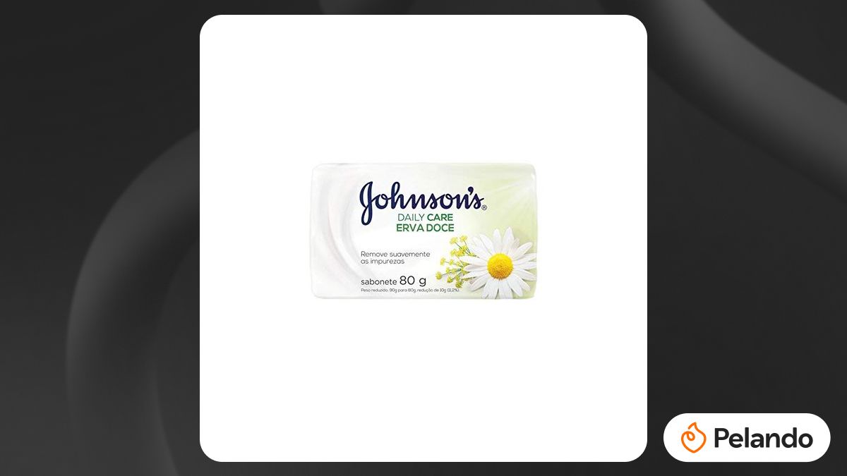 Por R$ 1,68: [rec] Sabonete Barra Erva Doce, Johnson'S, 80G | Pelando