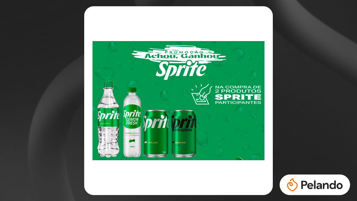 Grátis: (SP, SC, RS) Promoção Verão Sprite - Compre 2 Produtos, Ganhe ...