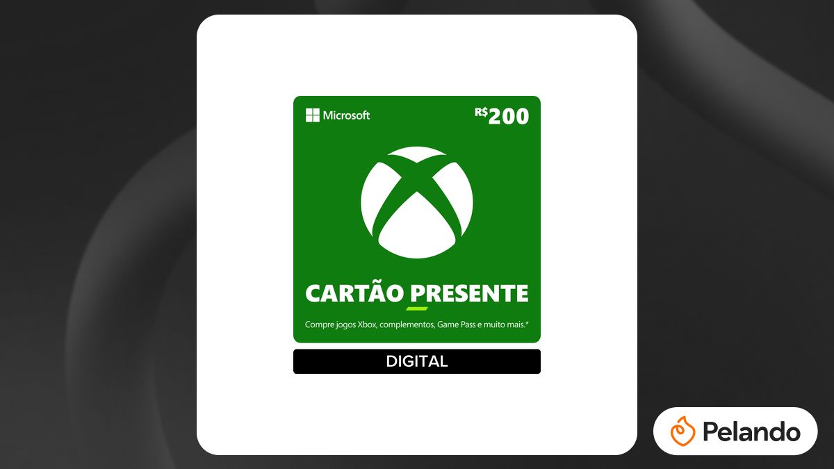 Por R$ 140: Cartão Presente R$ 200 Xbox, PC e Game Pass Gift card ...