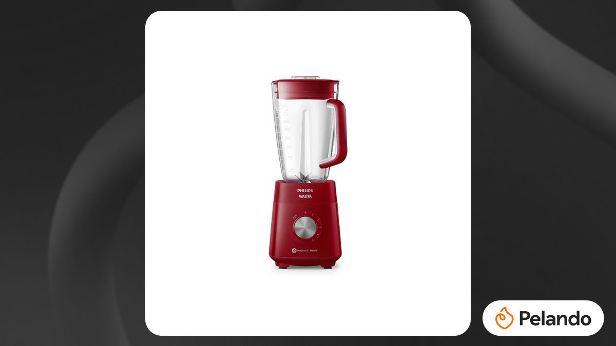 Por R$ 189: Liquidificador Philips Walita Série 5000 Vermelho, 220V - RI2240/40 | Pelando