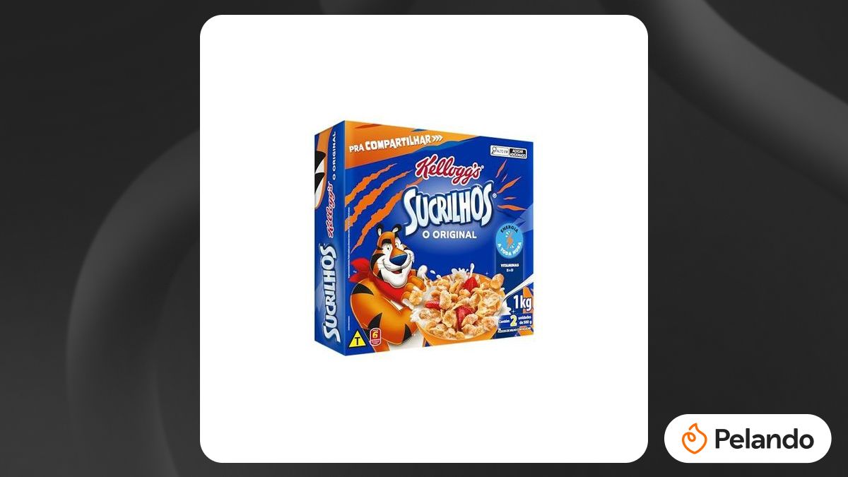 Por R$ 27,75: [Prime/APP] Cereal Sucrilhos® Original Kellogg's® 1kg ...