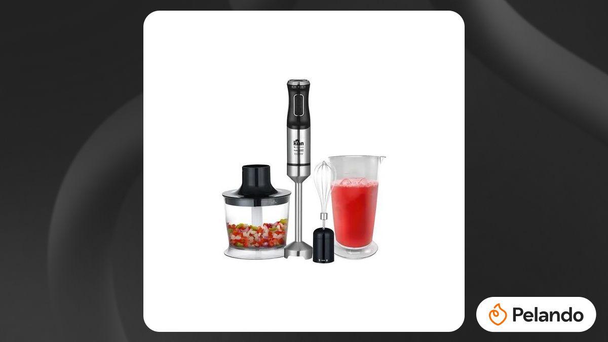 Por R$ 142: Mixer Turbo 3 Em 1 - 1000w 5 Velocidades Cor Preto 220v ...