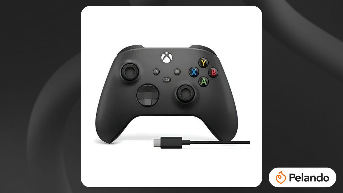 Por R$ 306: Controle sem fio Xbox Carbon Black Preto | Pelando