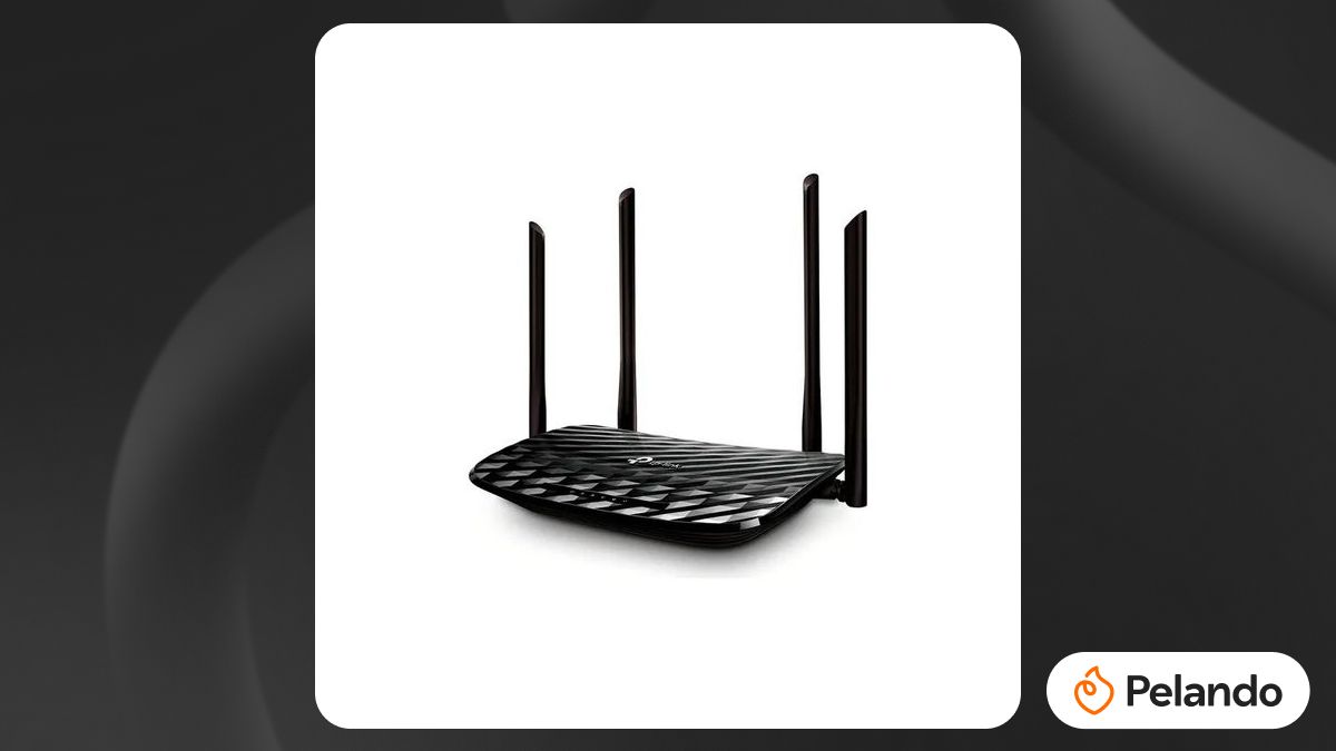 Por R$ 87,92: Roteador Tp Link Gigabit Dual Band Ac1300 Ec225-g5 | Pelando