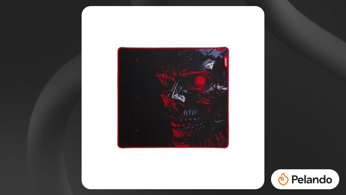 Por R$ 9,99: Mousepad Gamer Marvo G52 Noob L 450x400mm Preto/Vermelho ...