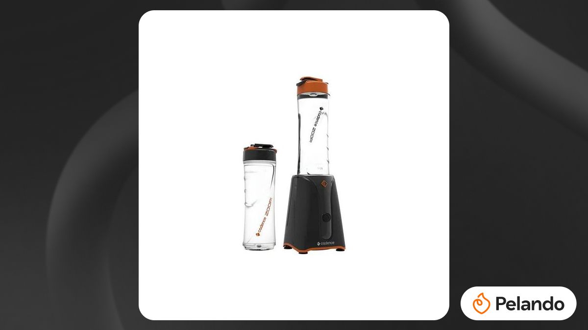 Por R$ 118: Liquidificador Zoop Contrast c/ 2 Jarras Turbo | Pelando