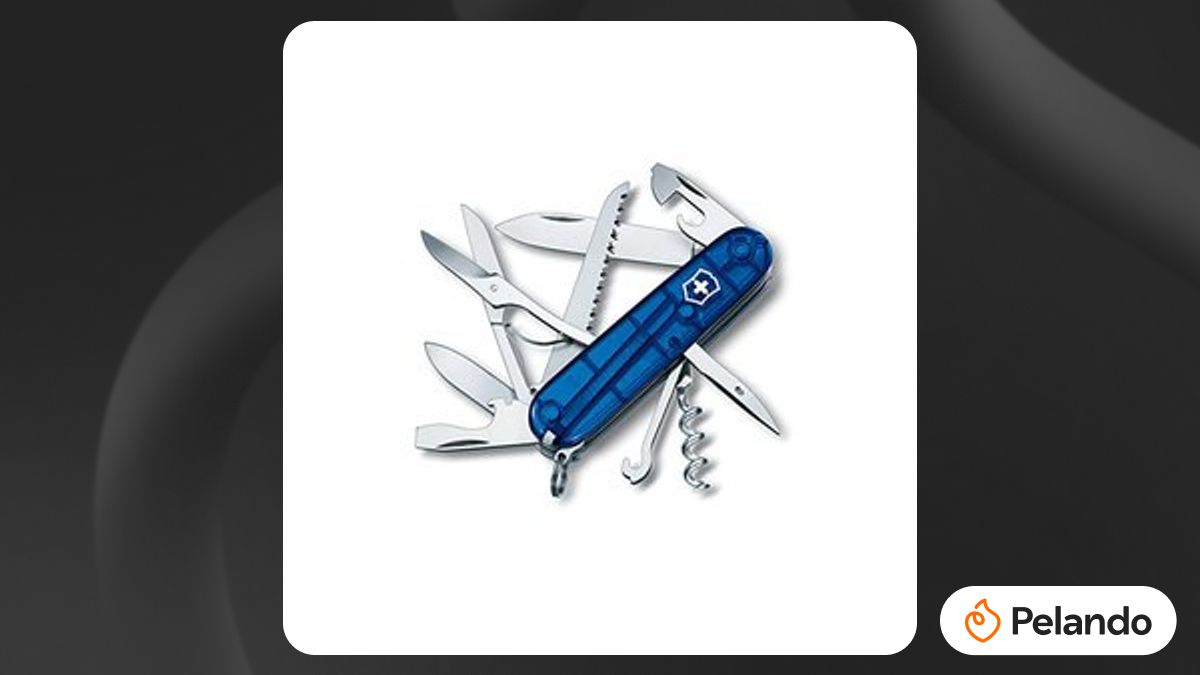 Por R$ 227: Victorinox Canivete suíço Huntsman, faca de bolso suíça de ...