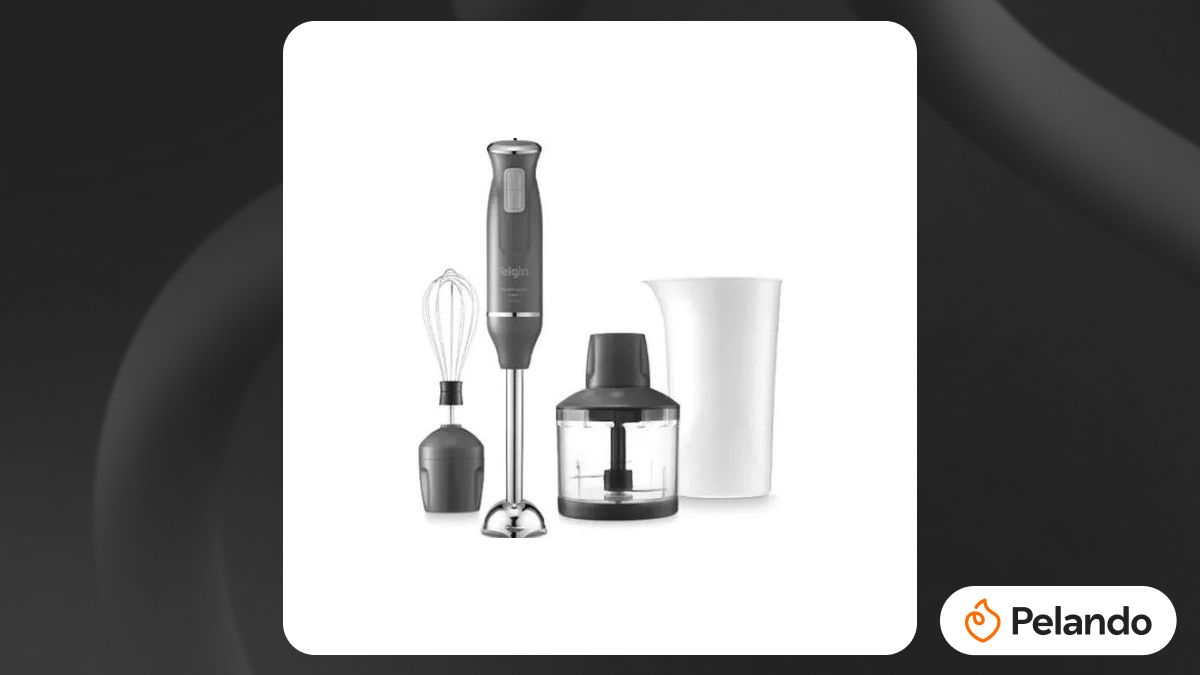 Por R$ 110: Mixer Power Inox 3 Em 1 600w Elgin Lunar - 110v | Pelando