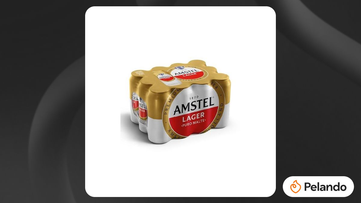 Por R$ 30,00: Amstel Cerveja Lager Lata 473ml Pack 12 Unidades | Pelando