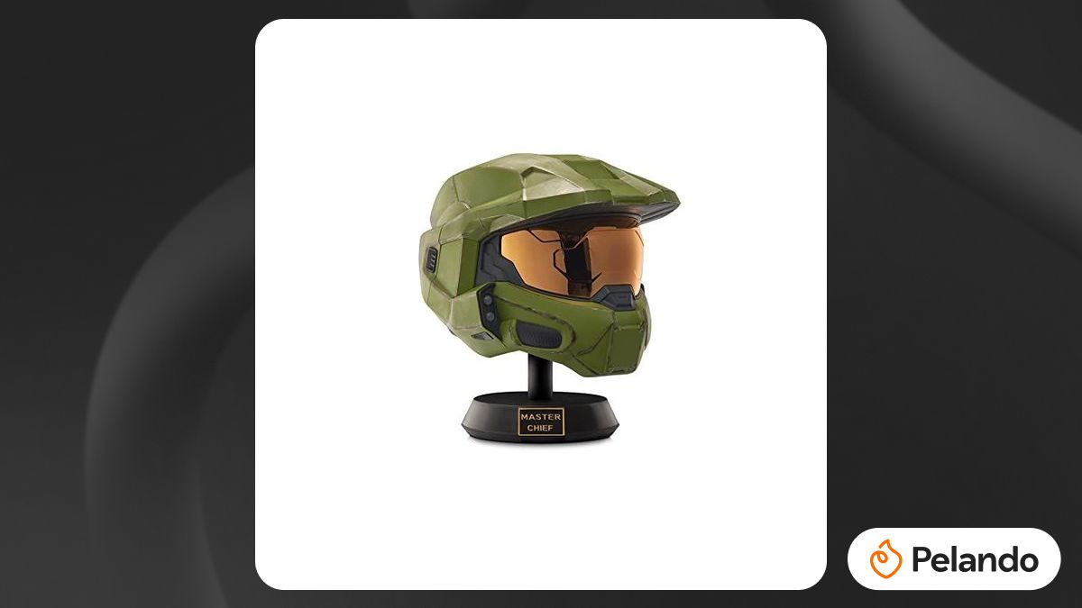 Por R$ 483: Capacete Halo Master Chief com Suporte e Luzes LED ...