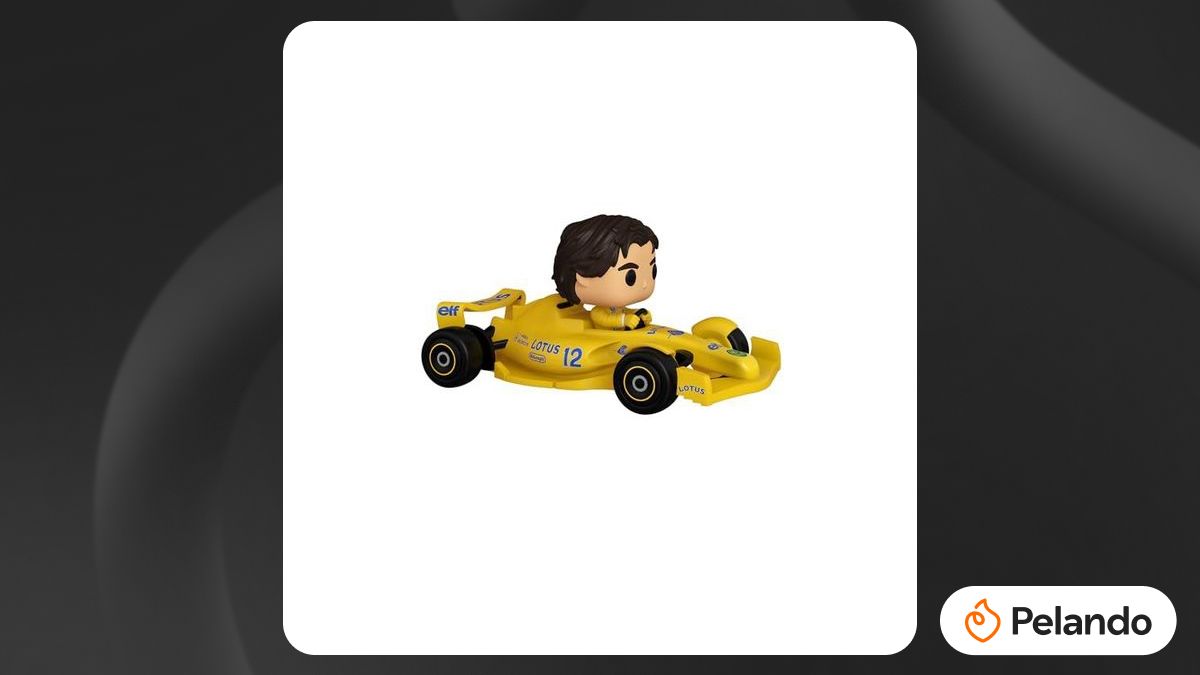 Por R$ 145: [pix] Funko Pop! Ayrton Senna no Lotus F1 Deluxe | Pelando