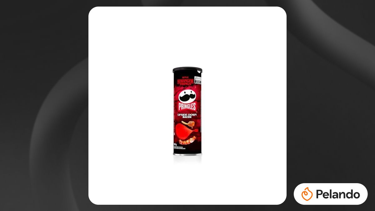 Por R$ 8,90: Batata Pringles Stranger Things Bacon 100g | Pelando