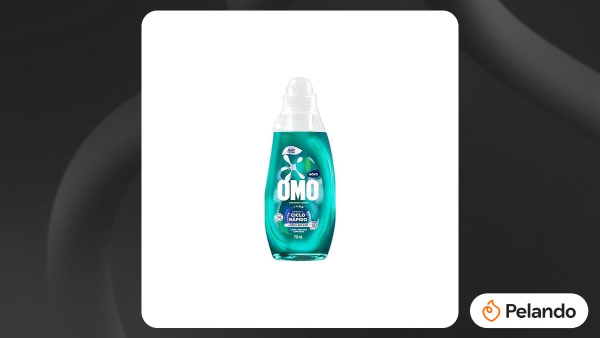 Grátis: BUG - Lava Roupas Líquido OMO Ciclo Rápido 750ml | Pelando