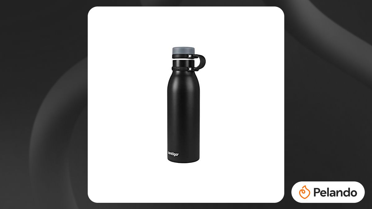 Por R$ 59,67: (R$56,67 / Levando 2) Contigo, Garrafa Térmica Inox Parede Dupla Matterhorn, 591ML ...