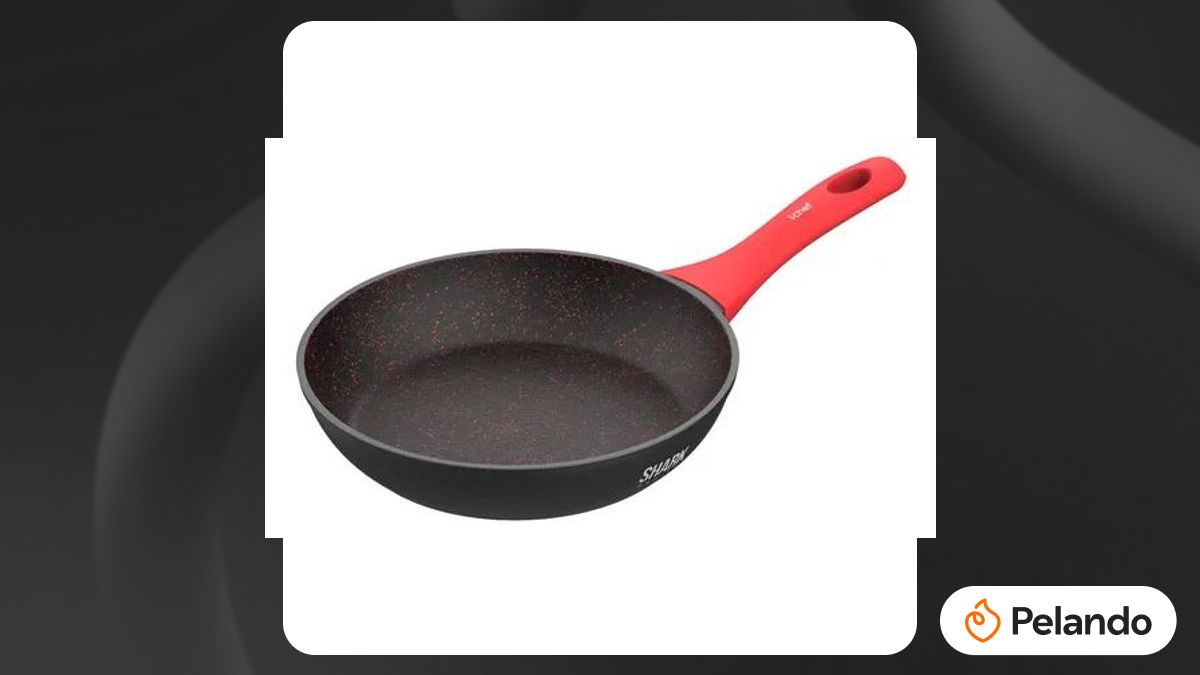 Por R$ 99,85: Frigideira Polishop Antiaderente Ichef Vermelha 20 Cm ...