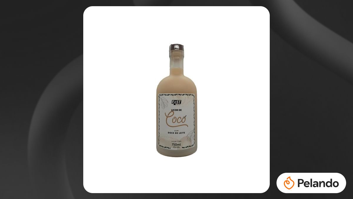 Por R$ 79,00: Licor de Coco APTK Spirits com 750 ml | Pelando