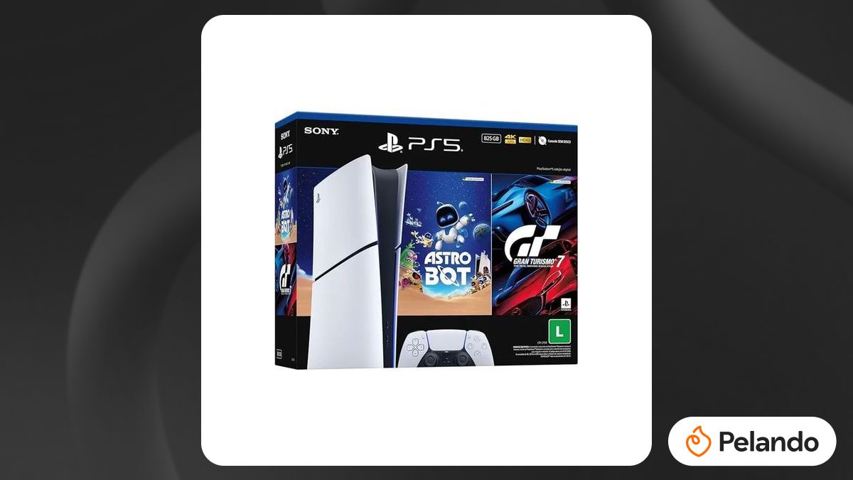 Por R$ 2.752: Console Playstation 5 Slim Digital 825GB + Jogo ASTRO BOT ...