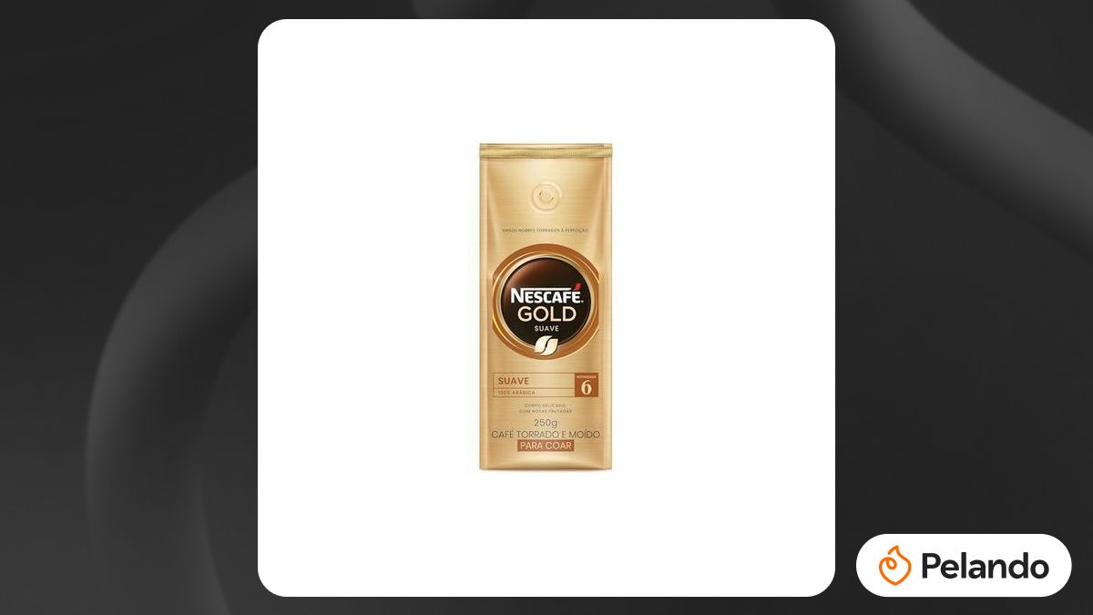 Por R$ 18,31: Café Torrado e Moído NESCAFÉ Gold Suave 250g | Pelando