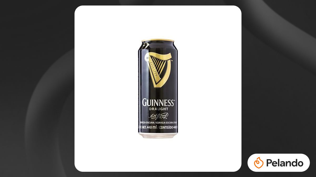 Por R$ 26,90: Cerveja Guinness Draught 440ml | Pelando