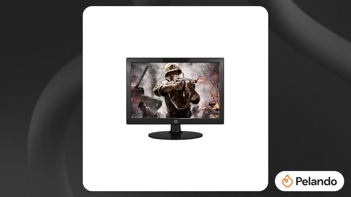 Por R$ 164: BrazilPC Monitor LED 15,4 HDMI VGA 60Hz Preto | Pelando