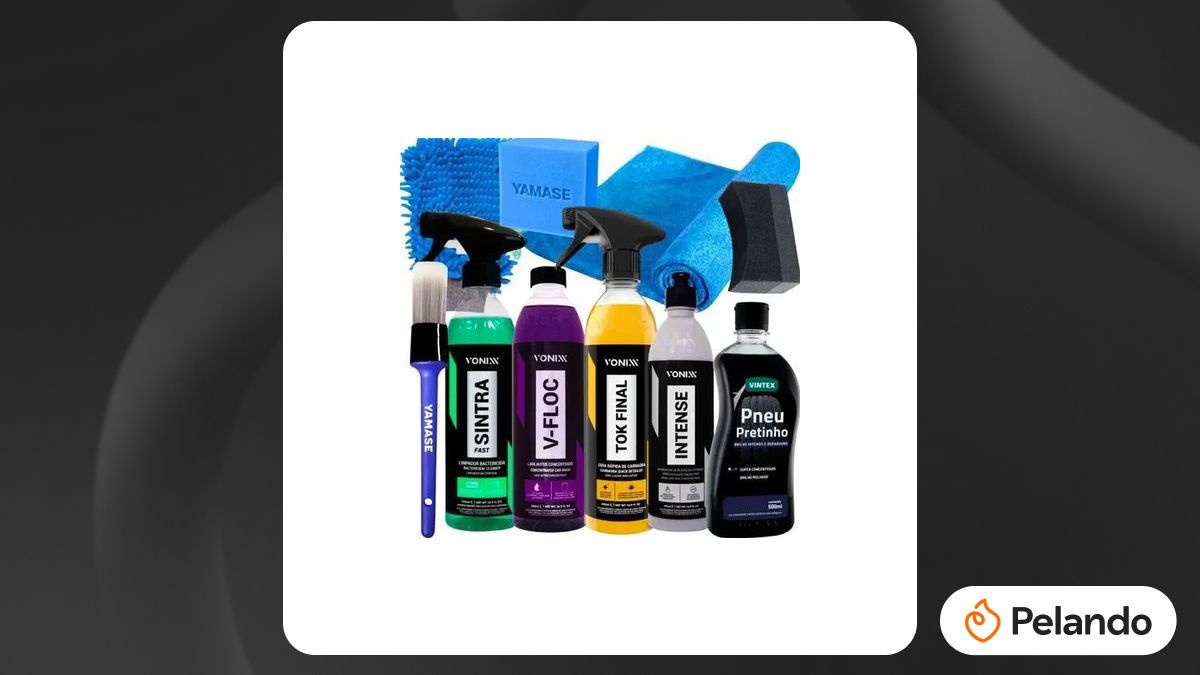Por R$ 142: Kit Lavagem: Shampoo e Cera Tok Final | Pelando