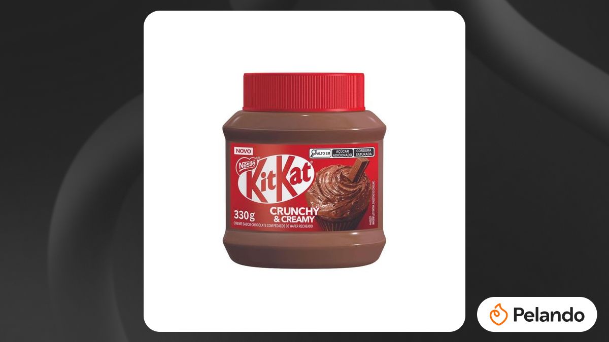 Por R$ 20,99: Nestlé Kit Kat Creme de Chocolate 330g | Pelando