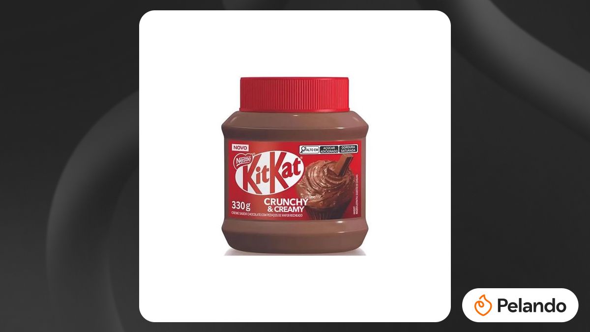 Por R$ 22,40: Kit Kat Creme de Chocolate Crocante 330g Nestlé | Pelando