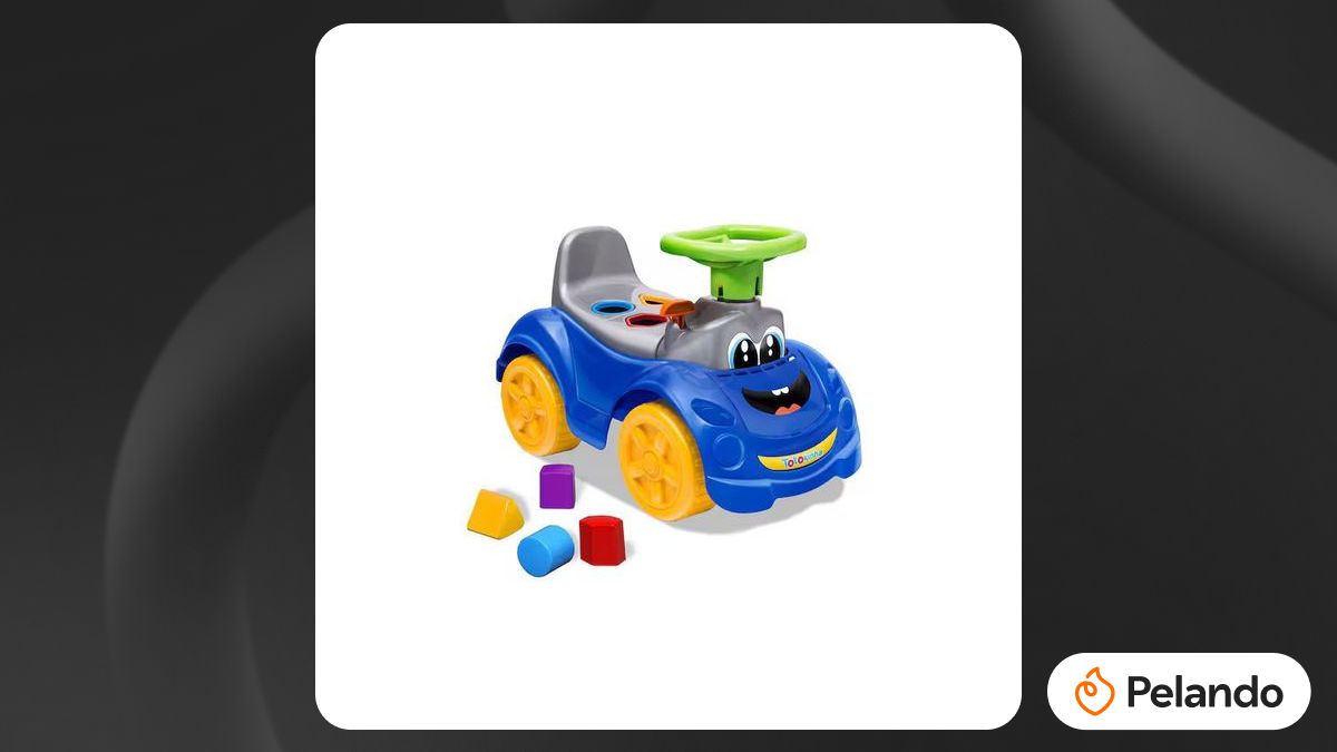 Por R$ 71,91: Totoka Carrinho Infantil Cardoso Sport Azul | Pelando
