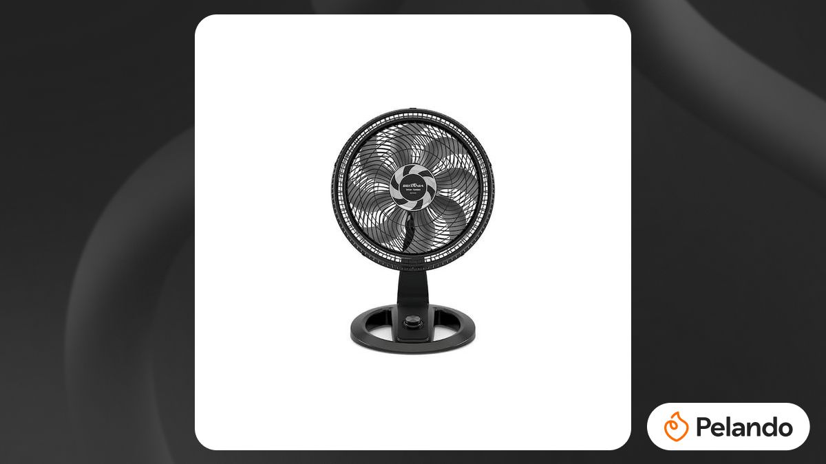 Por R$ 99,00: Ventilador de Mesa Britânia Maxx Force 174W 8 pás | Pelando