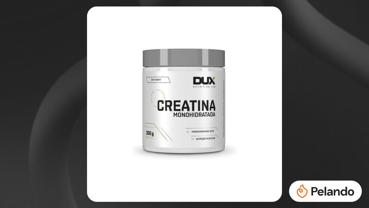 Por R$ 55,76: Creatina Monohidratada 300g - Dux Nutrition | Pelando