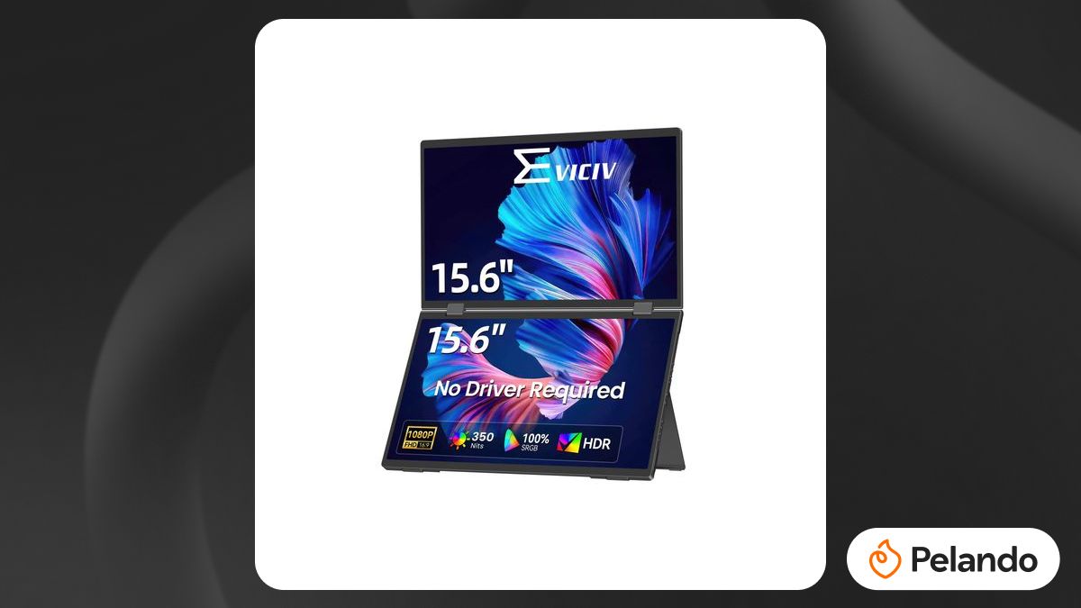 Por R$ 863: 【DoBrasil】 Monitor dobrável EVICIV 15,6” - Display portátil ...