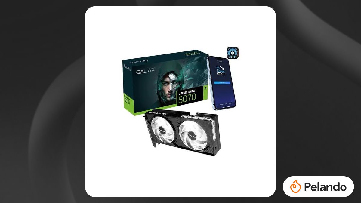 Por R$ 4.169: Placa de Vídeo Galax RTX 5070 12GB GDDR7 2K | Pelando