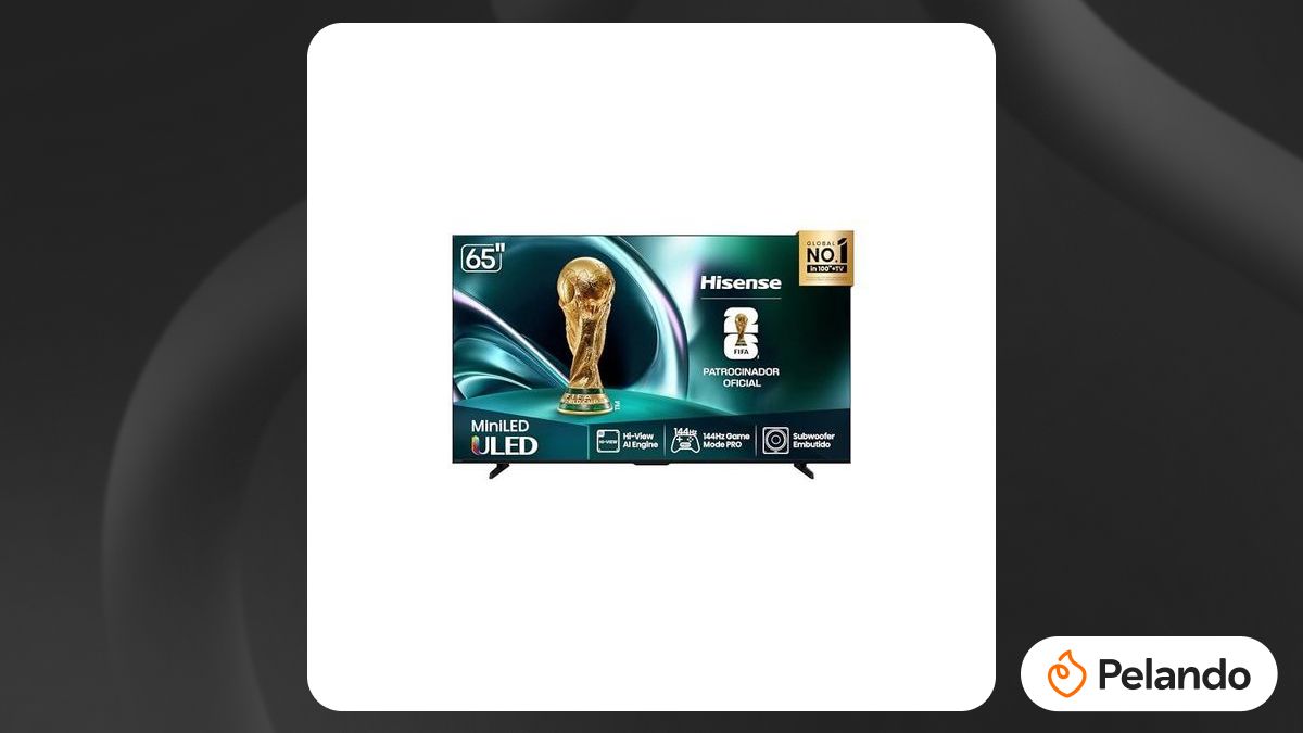 Por R$ 5.537: [Prime] Hisense Smart TV 4K 65" Polegadas 65U7QG Mini LED ...