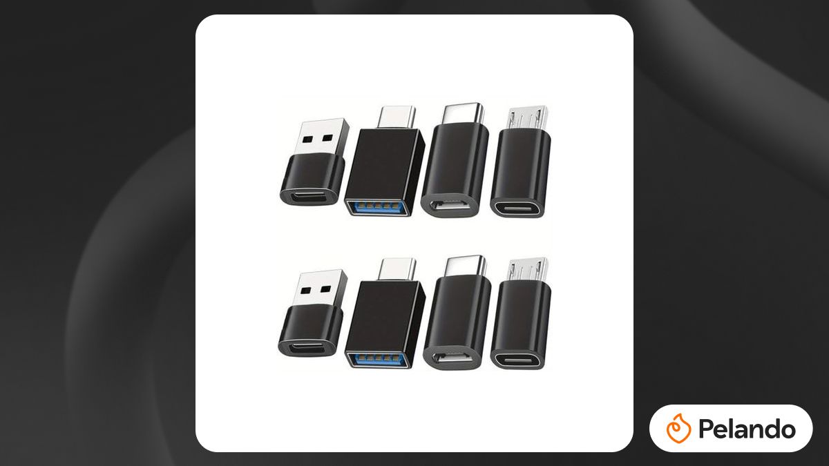 Por R$ 15,44: Adaptador Micro USB para USB-C - 8 Peças | Pelando
