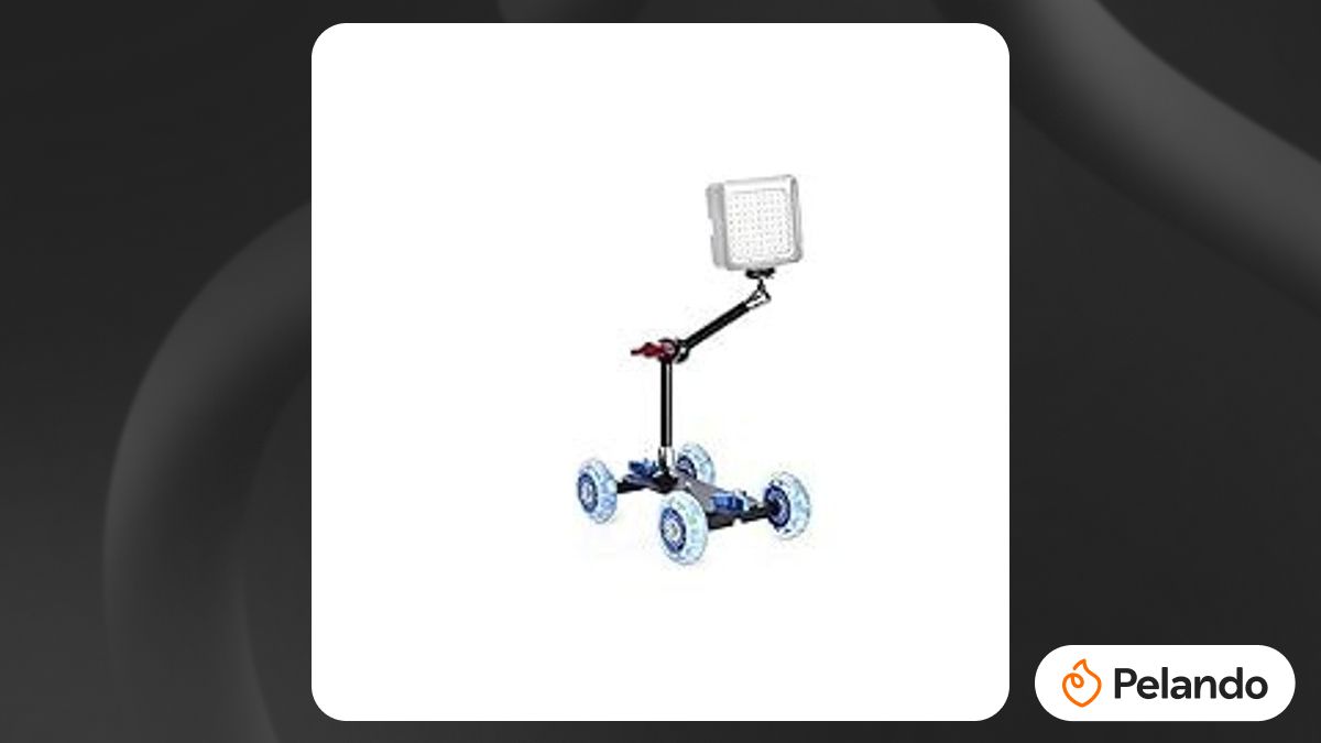 Por R$ 102: Slider Mesa Mini Dolly com Magic Arm 11" | Pelando