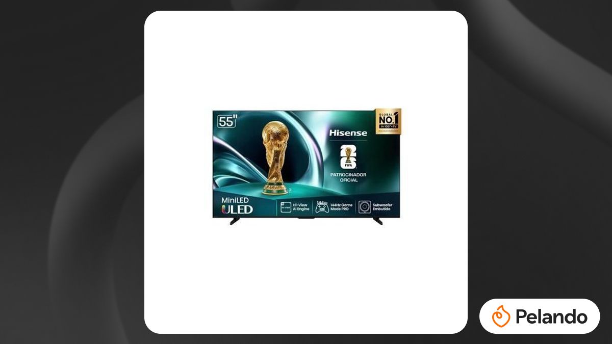Por R$ 2.762: Smart TV Hisense MiniLED 4K 55" Polegadas com Processador ...