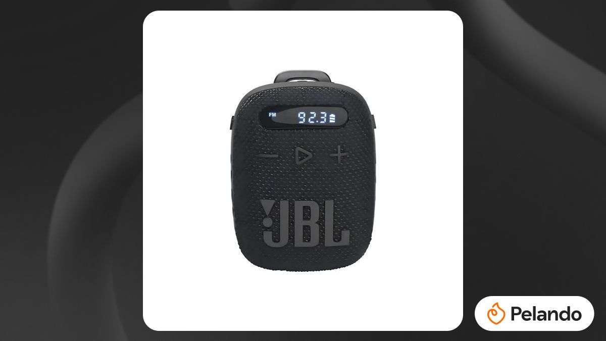 Por R$ 231: Caixa de Som Para Bicicleta/Moto Jbl Wind3 - Com Rádio FM ...