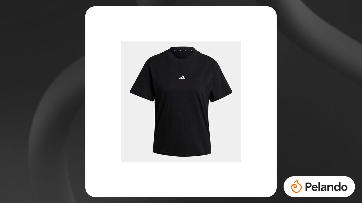 Por R$ 64,99: Camiseta Adidas Small Logo Feminina | Pelando
