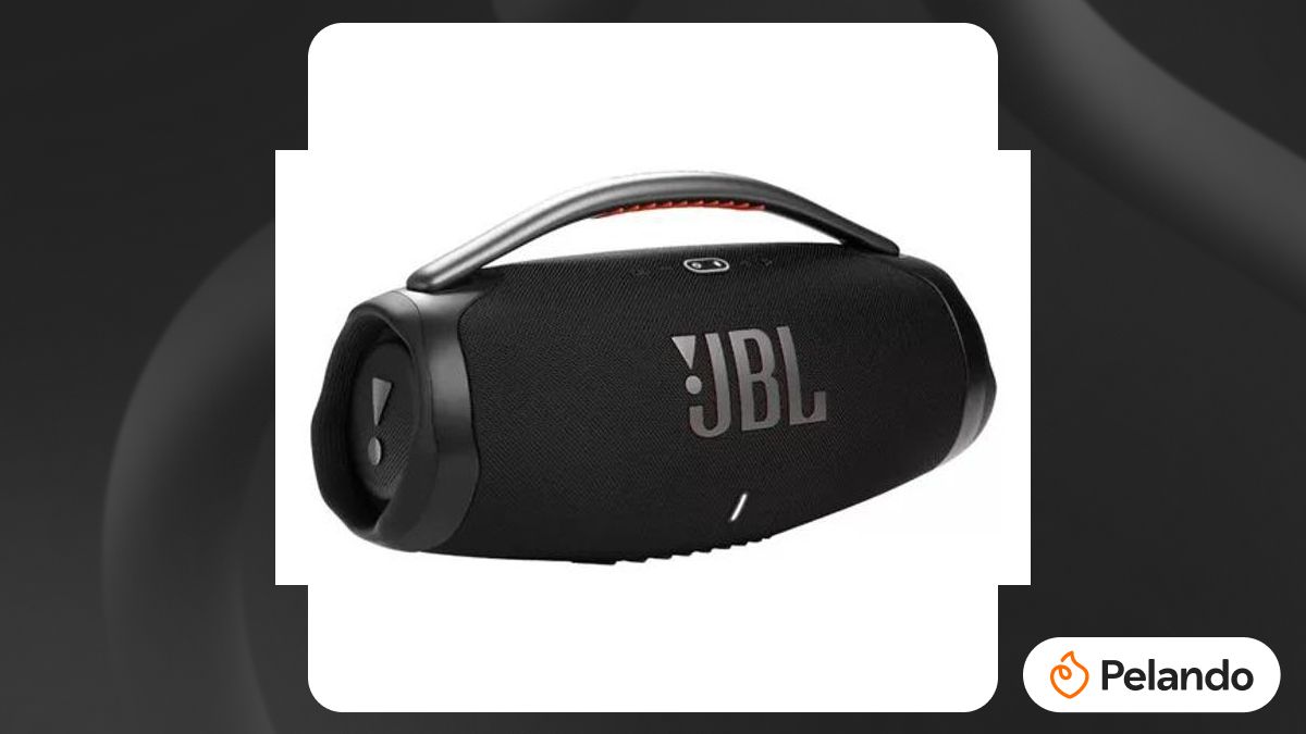 Por R$ 1.790: Caixa De Som Boombox 3 Bluetooth Preta Jbl | Pelando