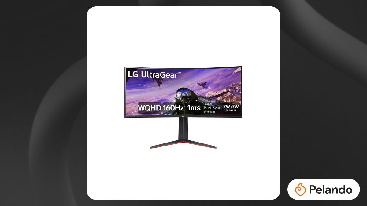 Por R$ 1.709: Monitor Gamer Curvo LG UltraGear LG 34", UltraWide, 160Hz ...