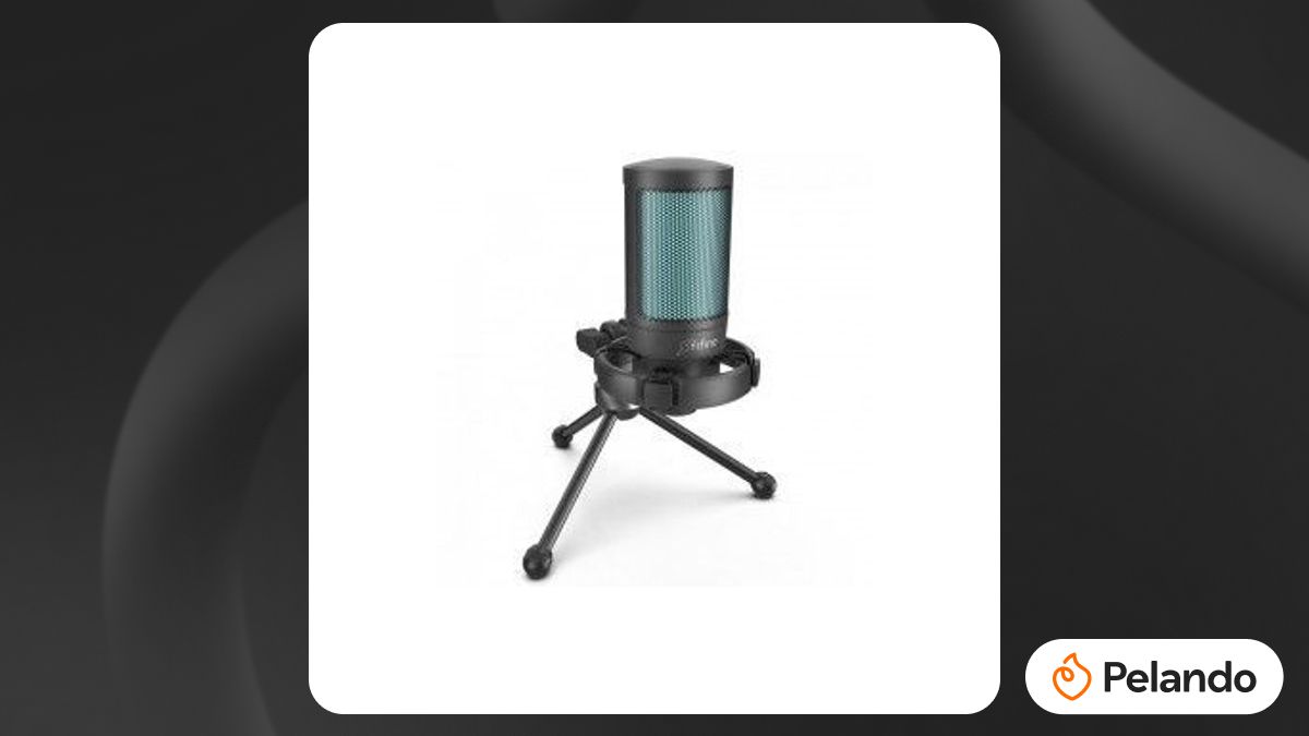 Por R$ 79,99: Microfone Gamer Condensador Fifine SuperFrame Edition ...