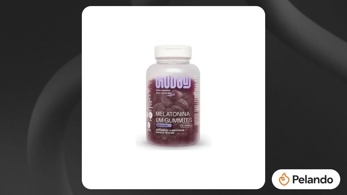Por R$ 48,00: Melatonina Gummies 60un Sabor Uva Roxa | Pelando