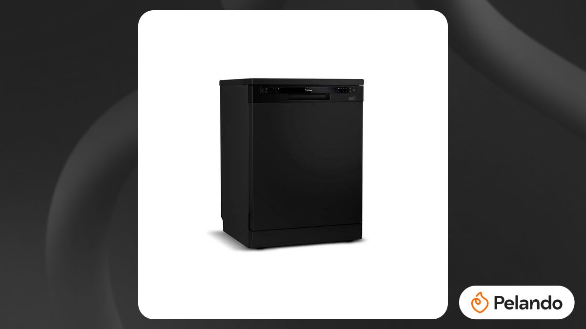 Por R$ 2.464: Lava Louças Midea 14 Serviços Preta DWA14P - 110 V | Pelando