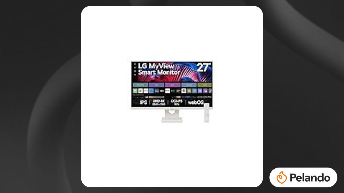 Por R$ 1.599: Monitor LG MyView Smart - Tela IPS 27", WebOS, ThinQ Home ...